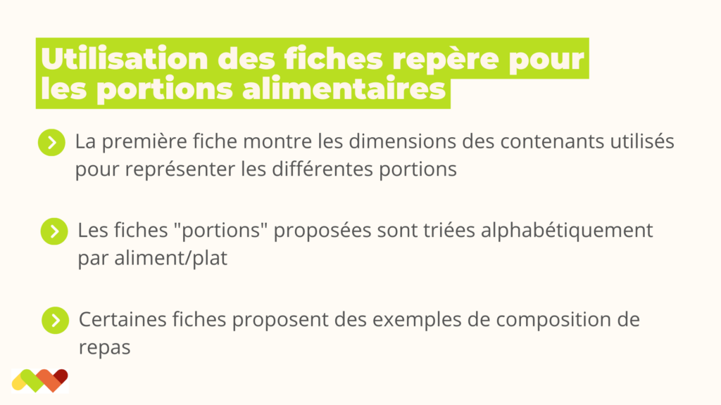 Outil taille des portions - Maison de la Nutrition